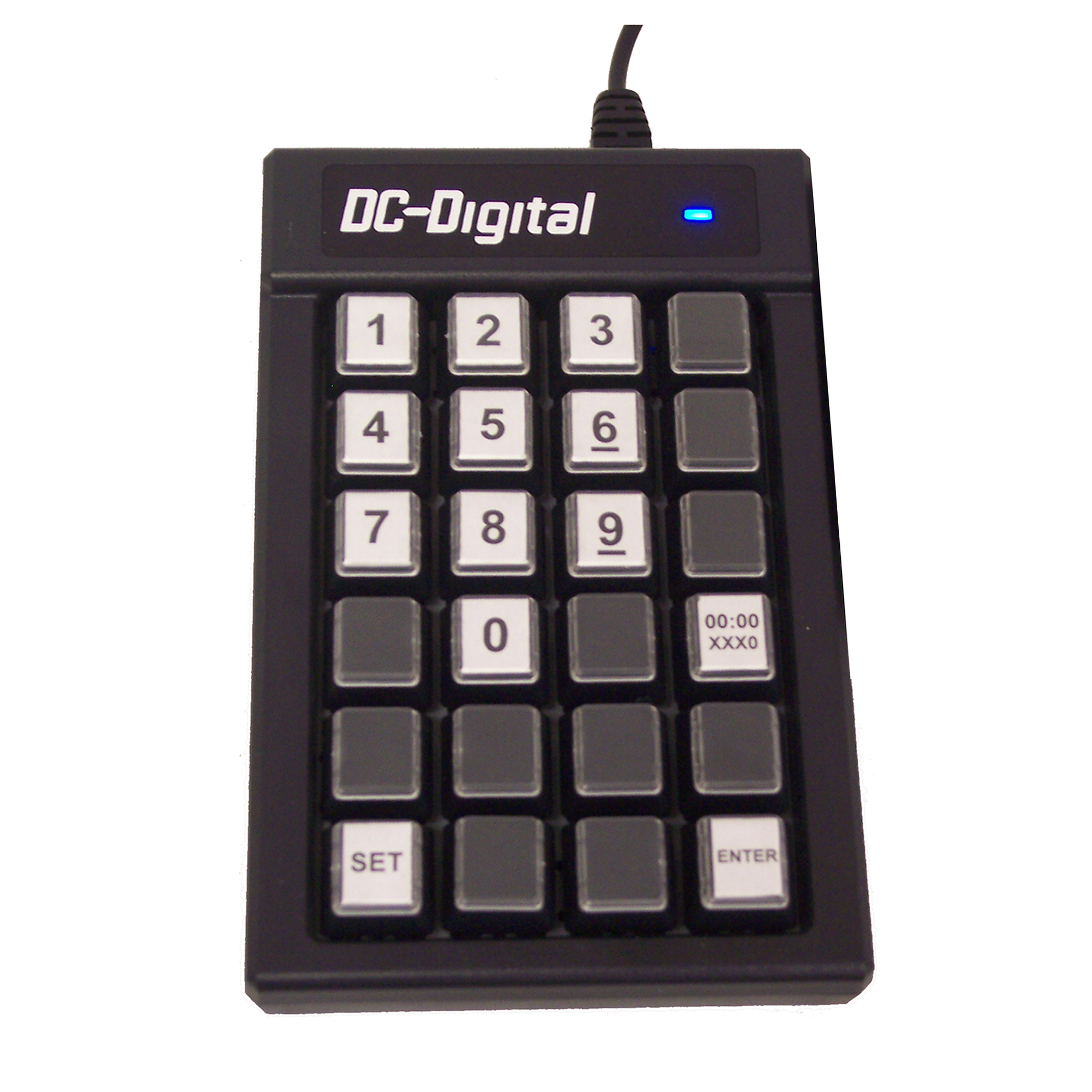 (DC-60-Static-Key-In) 6.0 Inch LED Digital, Wired Remote Keypad ...