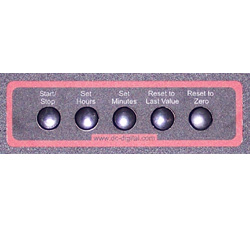 (DC-60T-DN-IN) 6.0 Inch LED Digital, Push-Button Controlled, Countdown ...