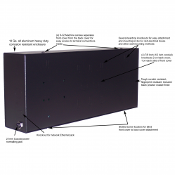 (DC-40T-DN-UP-STATIC) 4.0 Inch LED, RS-232 Controlled, Digital ...
