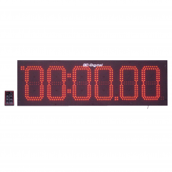 (DC-806UTW) 8.0 Inch LED, RF-Wireless Controlled, Count Up, Countdown ...