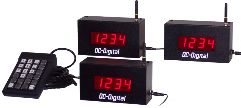 Static Number Display System – Customized Digital LED Timers, Counters ...