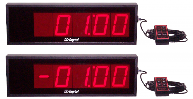 Speaker Countdown Timer with Flashing and Negative Time Indicator – Customized Digital LED ...
