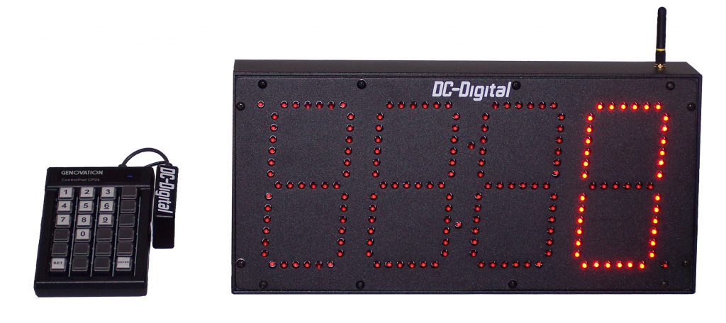 Production Interval Pace Timer Counter with Wireless Keypad Controls ...