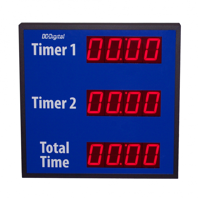 Two-Station Factory Production Up-Timers w/ Total Time – Customized ...