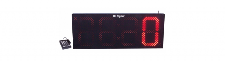 Large, Weatherproof, Static Number Display w/ Wireless Keypad ...