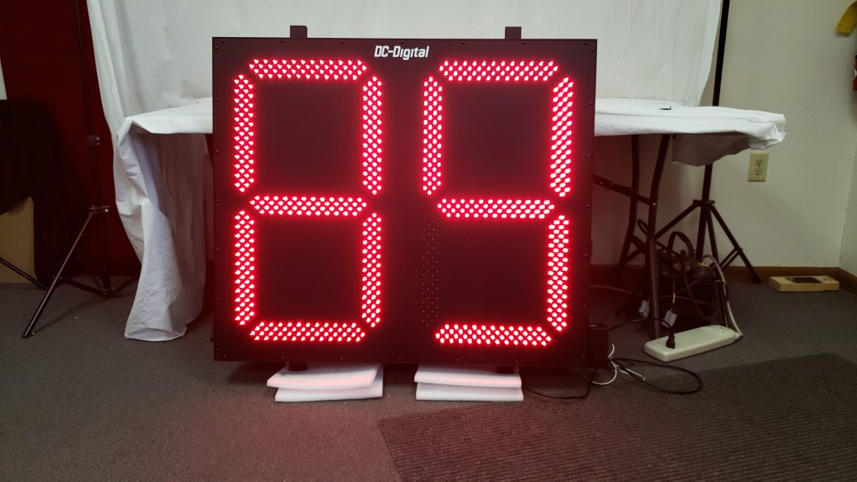 Giant LED Countdown timer, 1500 feet viewing – Customized Digital LED ...