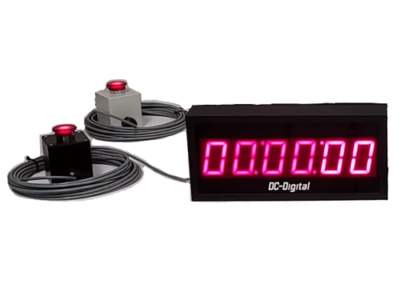 6-Digit, Master-Secondary, Trial Count-Up Timers w/ Wired Remote ...