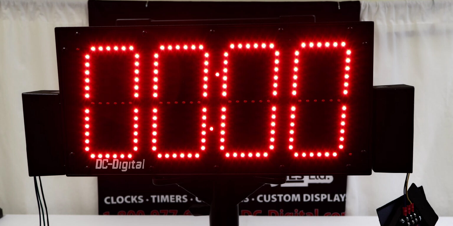 Rock Climbing Wall Competition Up-Timer, w/ Adjustable Wall Mount ...