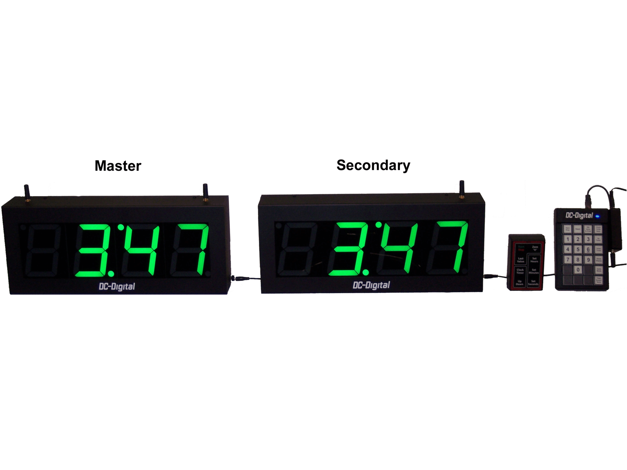 Custom, Wireless, Master-Secondary Speech Timer System w/ RF Controller ...