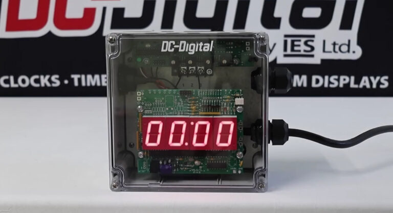 Industrial, NEMA Enclosed Countdown System with BCD Rotary Switches ...