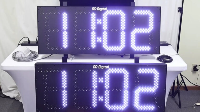 GPS Synchronized Time & Outdoor Temperature Display w/Master–Secondary ...